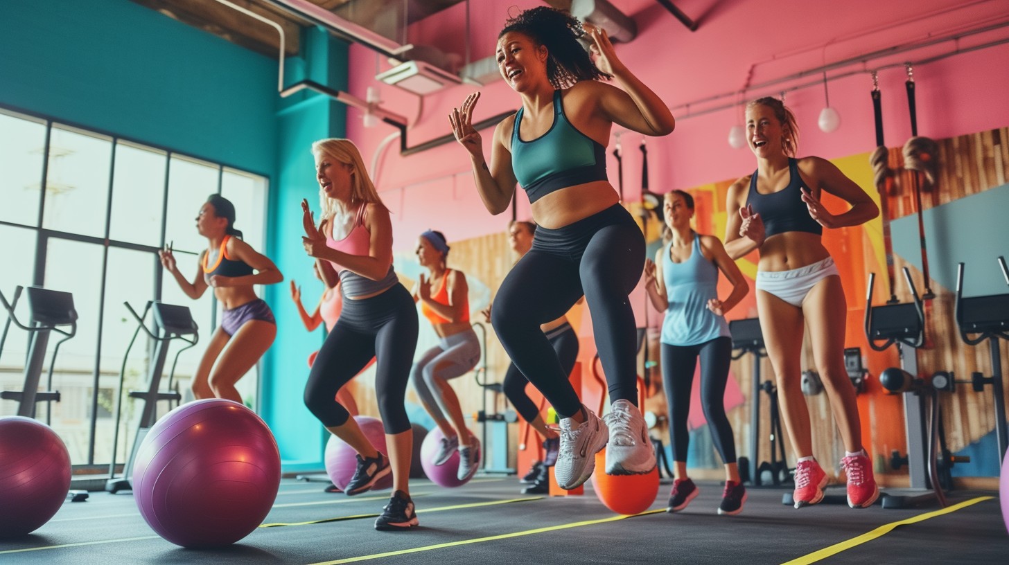 Free Energetic Aerobics Class Image - Fitness, Wellness, Exercise ...