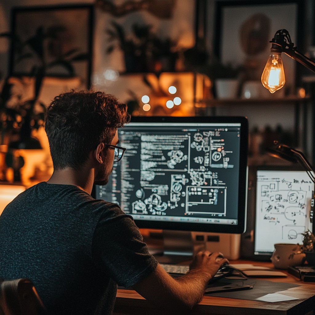 Free Developer at Work Image - Technology, Software, Programmer ...