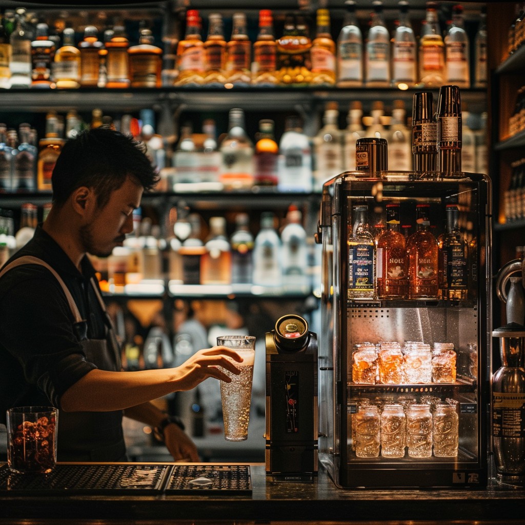 Free Busy Bar Scene Image - Bar, Bartender, Alcohol | Download at StockCake