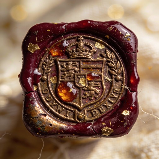 Free Antique Wax Seal Image - Seal, Wax, Burgundy | Download at StockCake