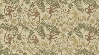 Free Tropical Monkey Pattern Image - Pattern, Monkey, Tropical ...