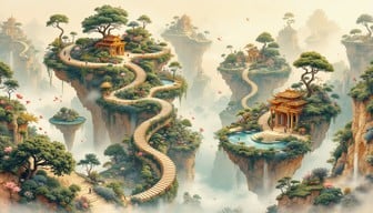 Free Impossible Garden Paradise Image - Garden, Fantasy, Impossible ...