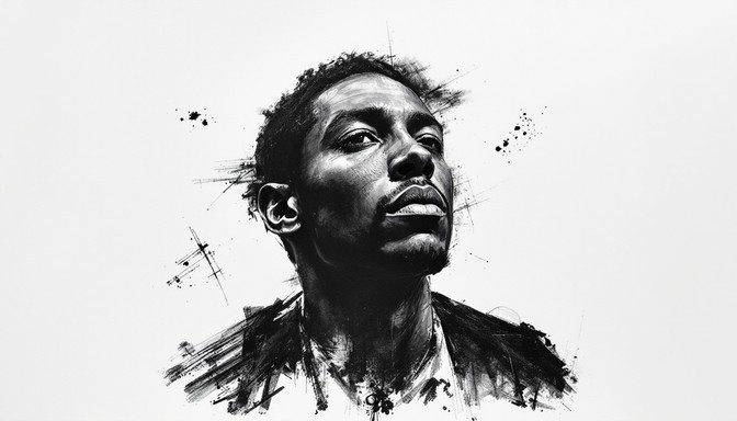 Free Expressive Charcoal Sketch Image - Charcoal, Portrait, Drawing ...