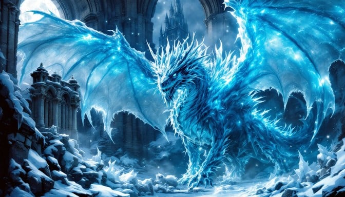 Free Frozen Dragon Rises Image - Dragon, Ice, Gothic | Download at ...