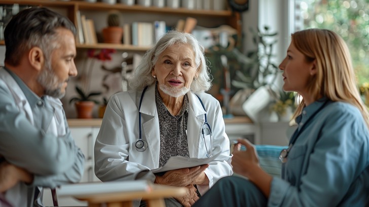 Free Doctor Consulting Patients Image - Hospital, Doctor, Consultation ...