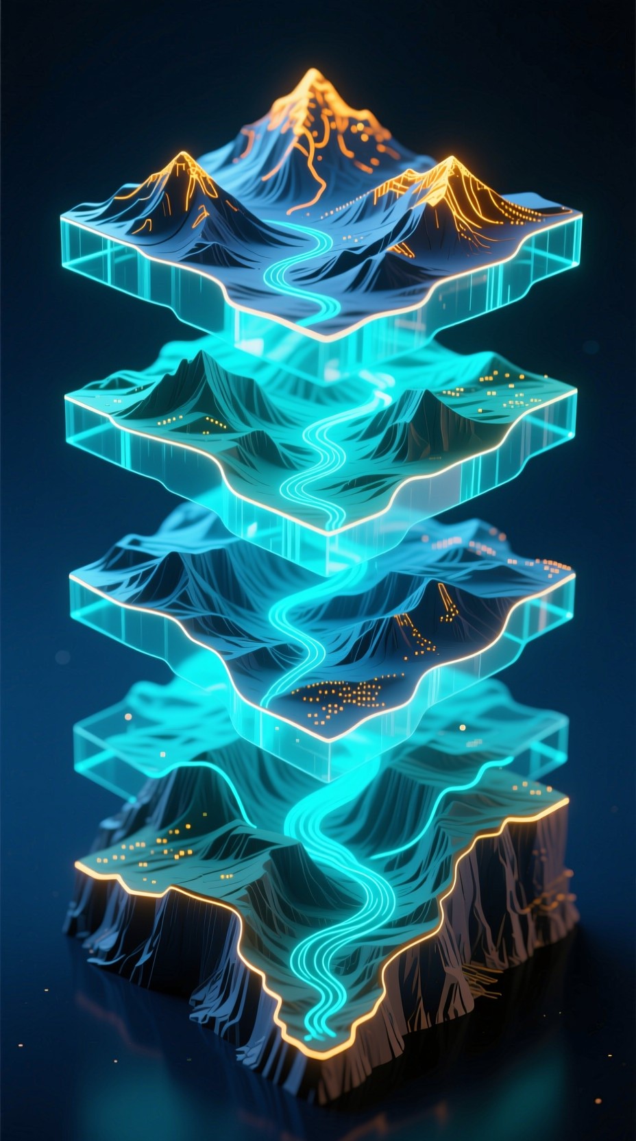 Free Layered Terrain Visualization Photo - Topography, Terrain ...