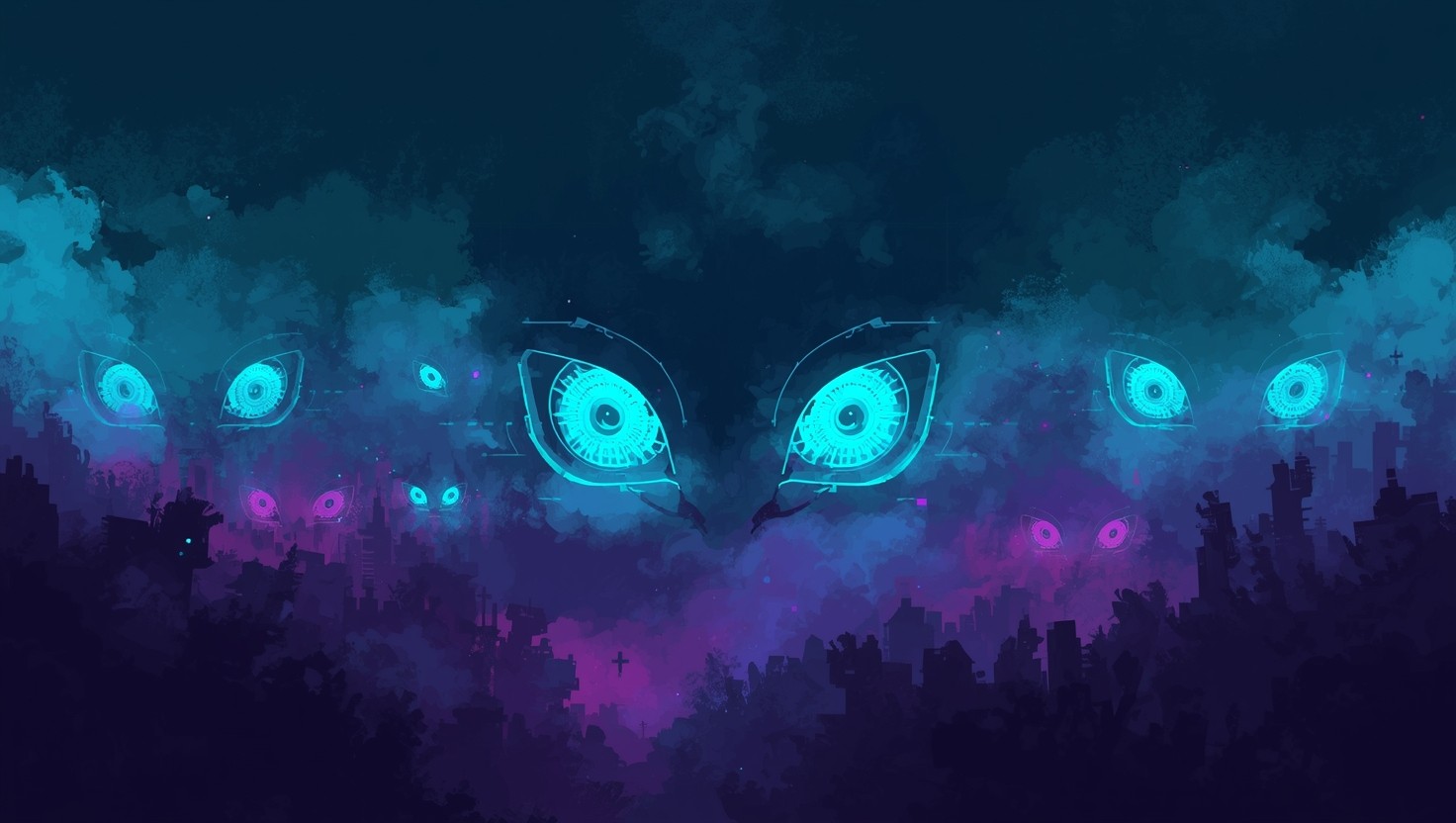 Free Watching Neon Eyes Photo - Cybernetic, Eyes, Neon | Download at ...