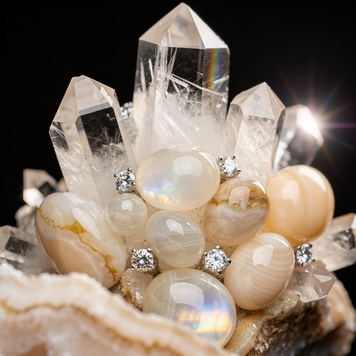 Free Luminous Crystal Brilliance Image - Crystals, Gemstones, Moonstone ...