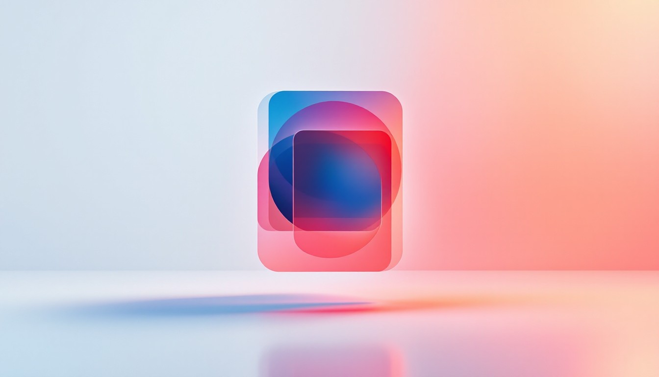 Free Floating Geometric Icon Photo Minimal Geometric Floating