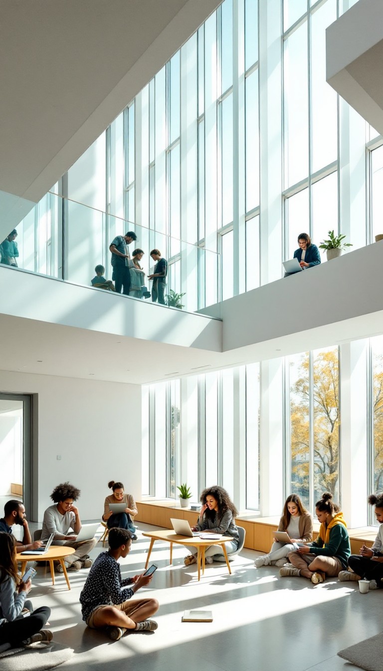 Free Collaborative Learning Space Image Students Collaborative