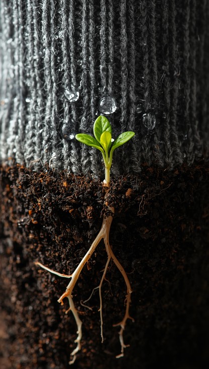 Free Growth Through Fabric Image - Seedling, Sprout, Growth | Download ...