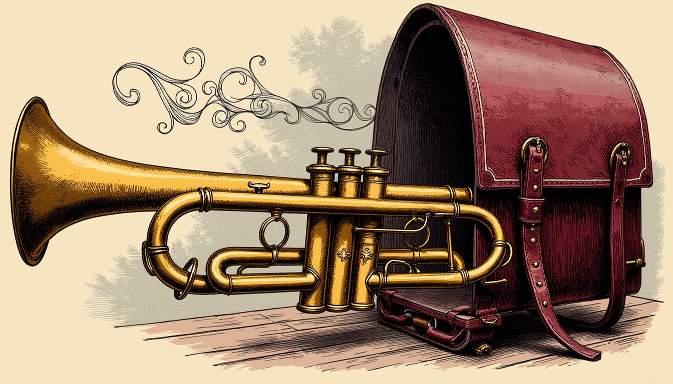 Free Vintage Brass Trumpet Image - Trumpet, Brass, Antique | Download ...