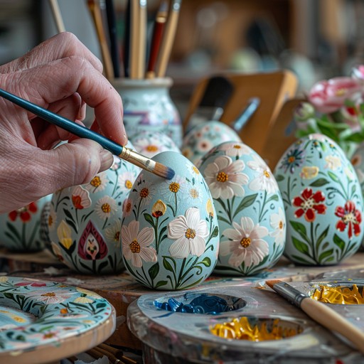 Free Artistic Egg Painting Image - Art, Eggs, Painting | Download at StockCake