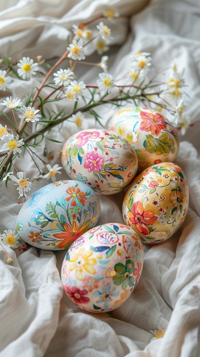 Free Decorative Easter Eggs Image - Easter, Eggs, Painted | Download at ...