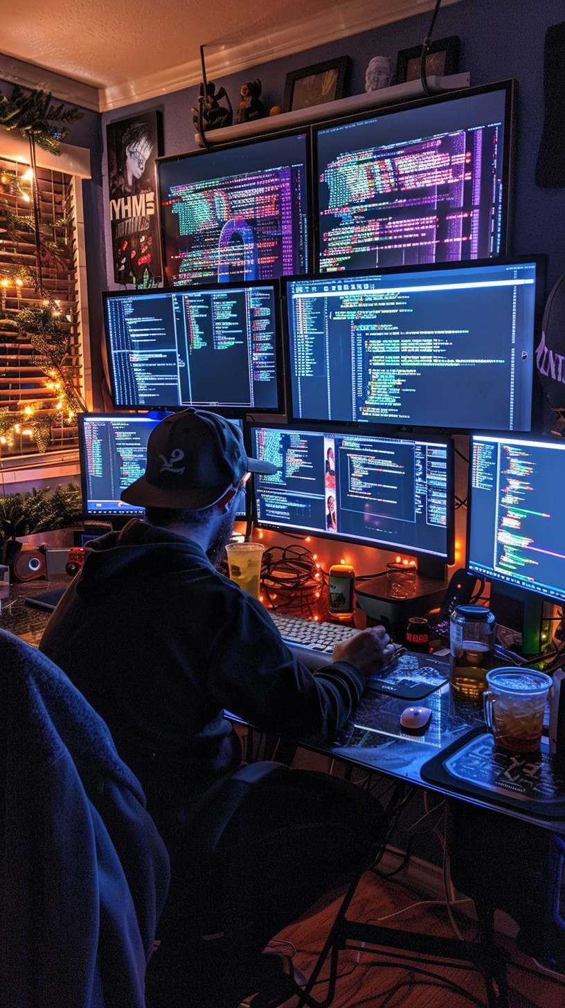 Free Coder at Work Image - Technology, Coding, Programmer | Download at ...