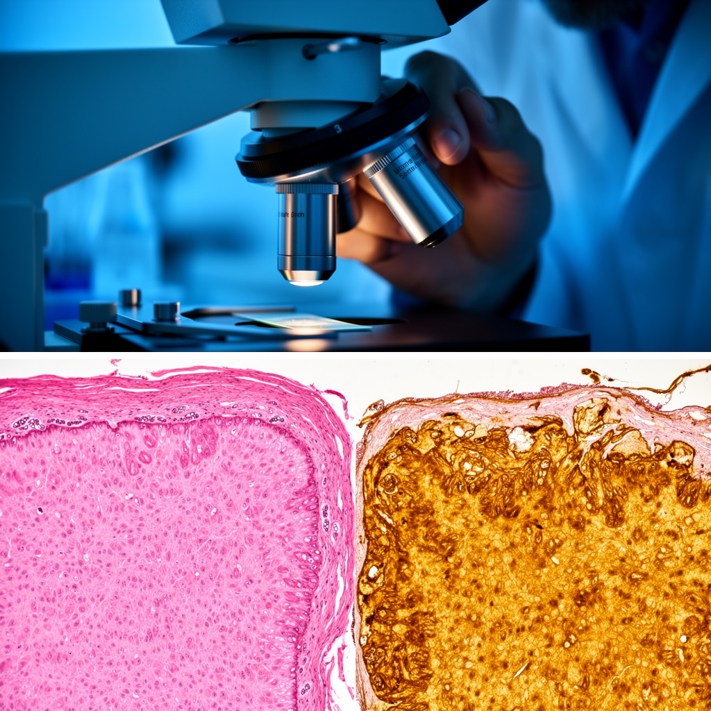 Free Microscopic Tissue Boundaries Image - Microscope, Tissue ...