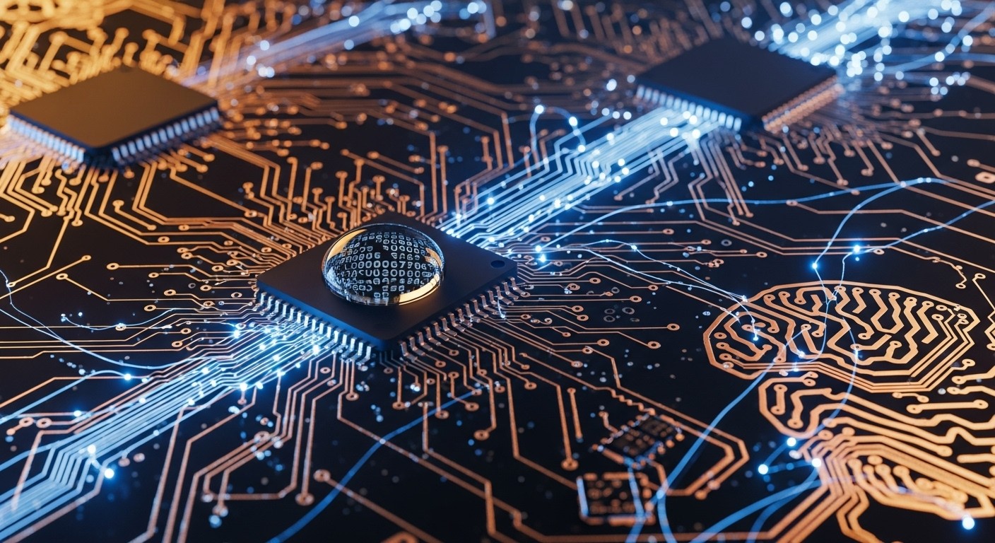 Free Illuminated Digital Pathways Image - Circuitry, Technology, Macro ...
