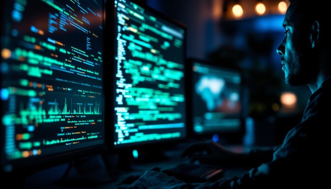 Free Digital Night Shift Image - Cybersecurity, Programming, Hacking ...