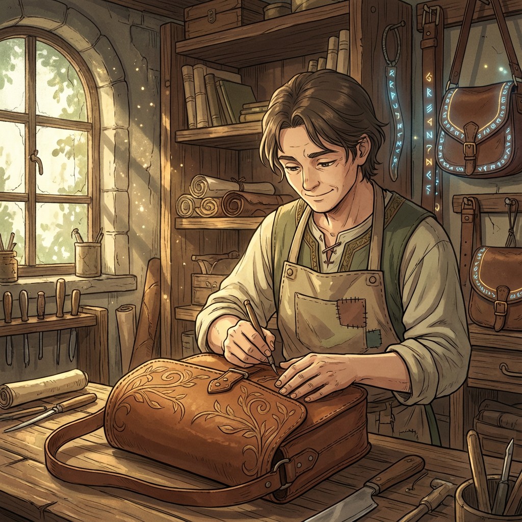 Free Magical Leather Crafting Photo - Leatherworker, Craftsman, Artisan ...