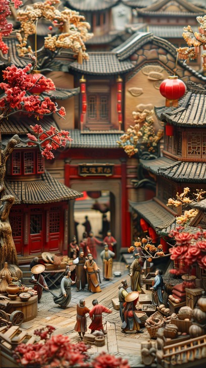 Free Miniature Cultural Scene Image - Miniature, Village, Culture ...