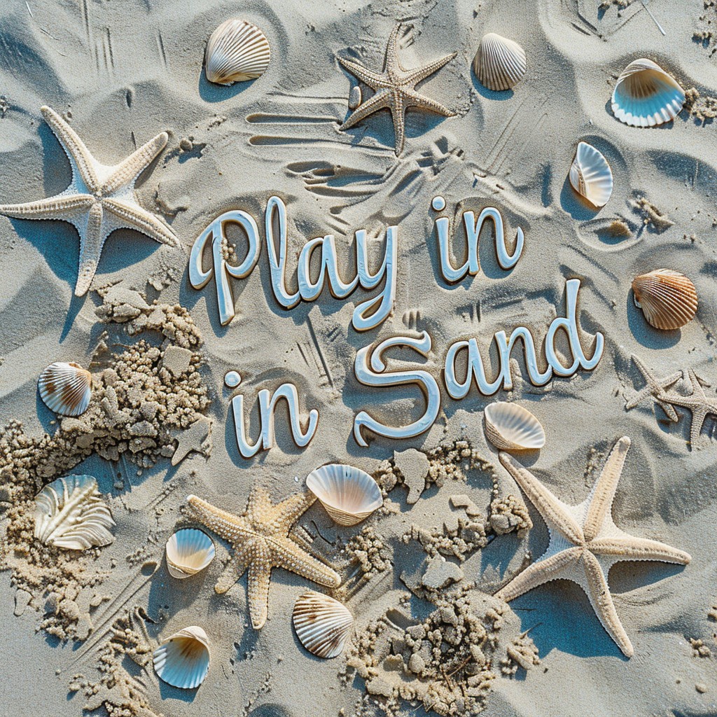 Free Beach Sand Art Image - Beach, Sand, Starfish | Download at StockCake