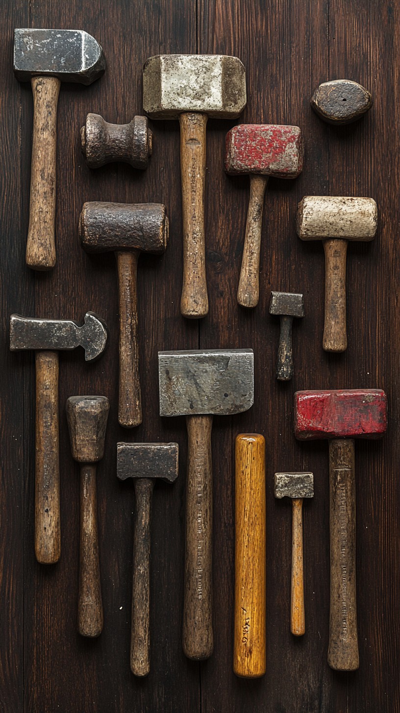 Free Vintage hammer collection Image - Vintage, Hammers, Collection ...