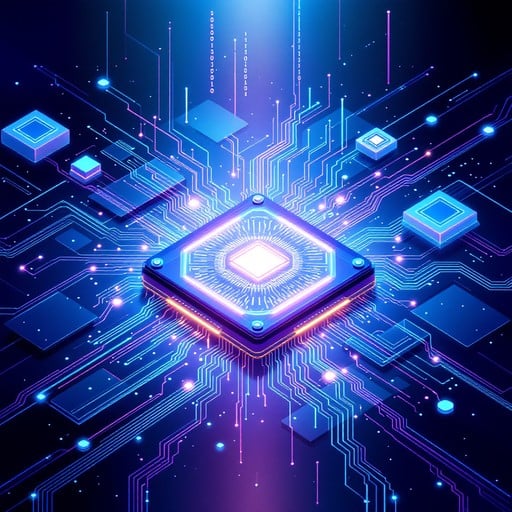 Free Futuristic Circuit Core Image - Processor, Circuit, Technology ...