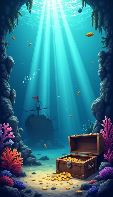 Free Pixel Pirate Treasure Image - Pirate, Treasure, Island | Download ...