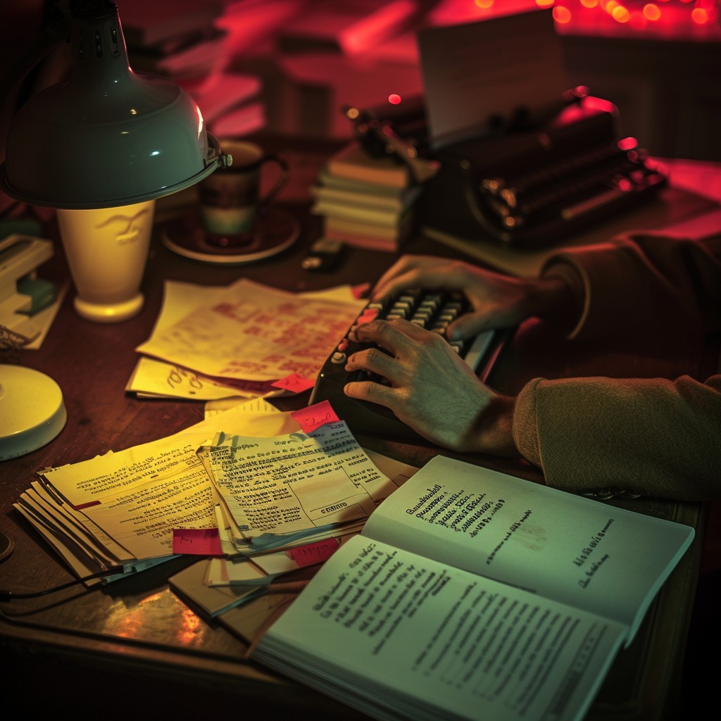 Free Late Night Writing Photo - Writing, Typewriter, Desk | Download at ...