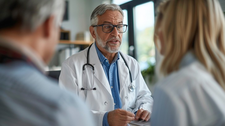 Free Doctor's Consultation Meeting Image - Doctor, Couple, Elderly ...