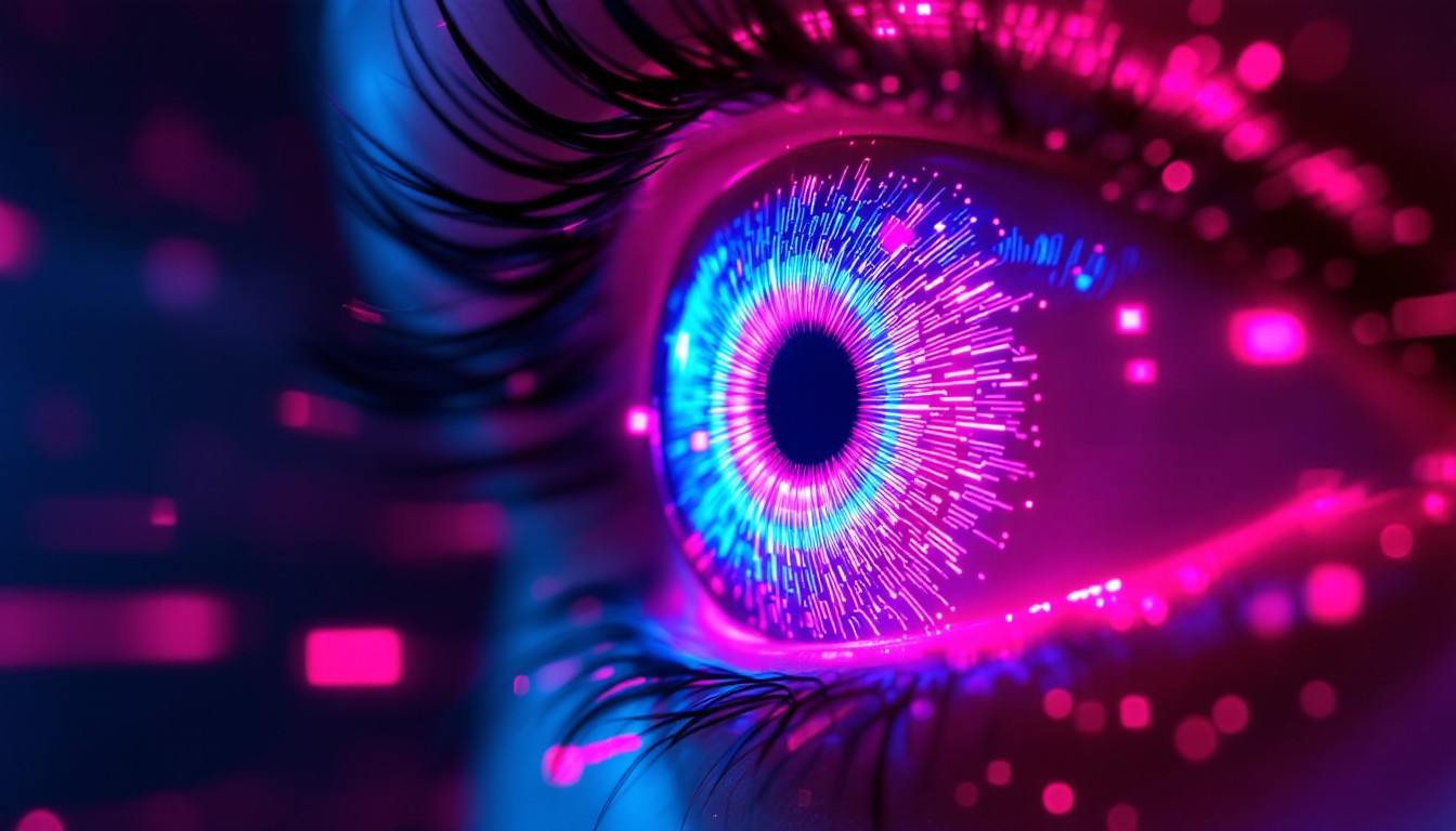 Free Neon Cyberpunk Eye Image - Cyberpunk, Neon, Eye | Download at ...