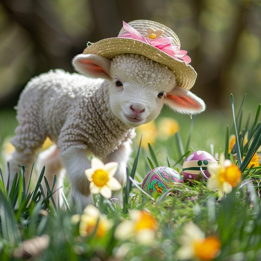 Free Lamb Wearing Hat Image - Lamb, Spring, Easter | Download at StockCake