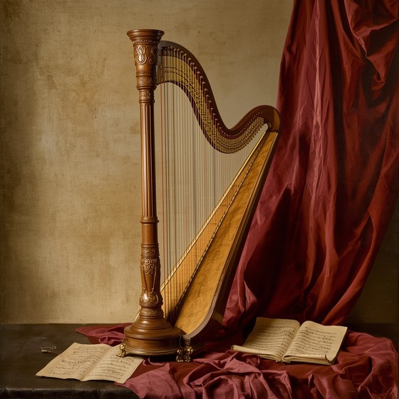 Free Golden Harp Masterpiece Image - Harp, Music, Instrument | Download ...