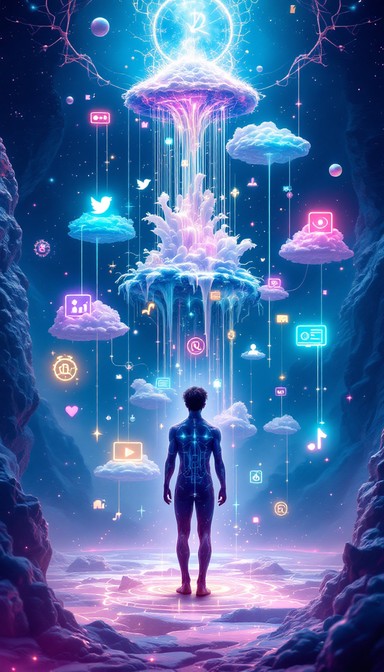Free Digital Dreams Cascade Photo - Surreal, Digital, Fantasy ...