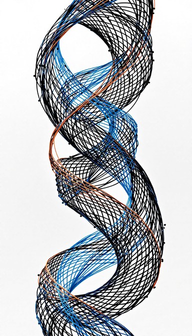 Free Twisted Neon Helix Image - Helix, Spiral, 3d | Download at StockCake