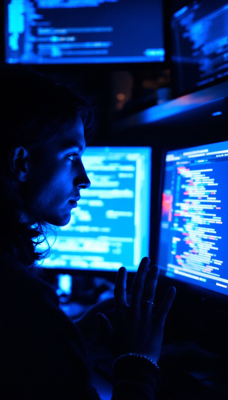 Free Digital Night Shift Image - Technology, Cybersecurity, Programming ...