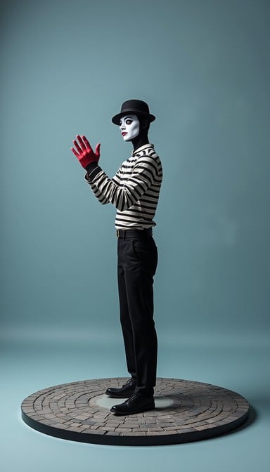 Free Theatrical Mime Performance Image | Download at StockCake