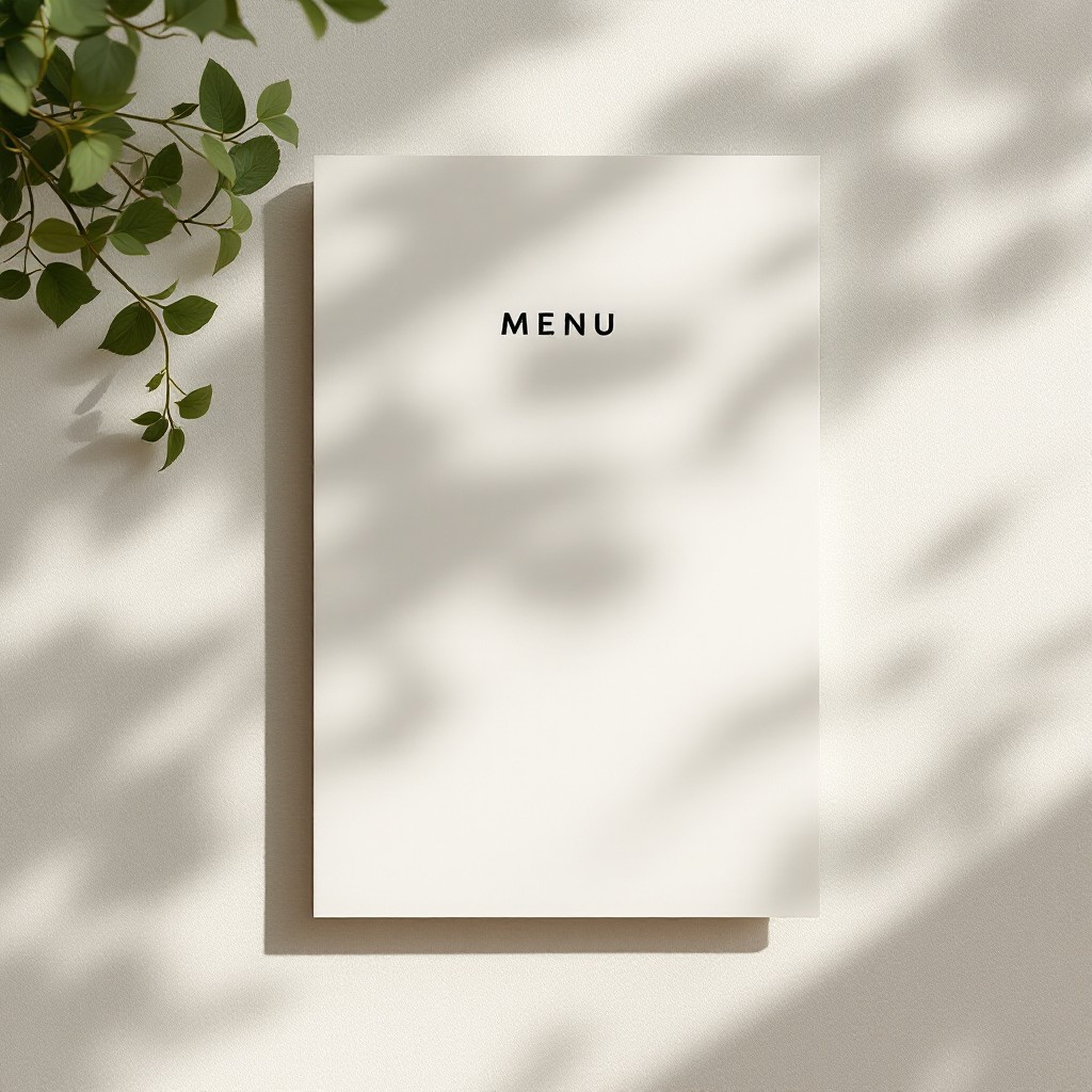 Free Elegant Menu Design Image - Menu, Minimal, Modern | Download at ...