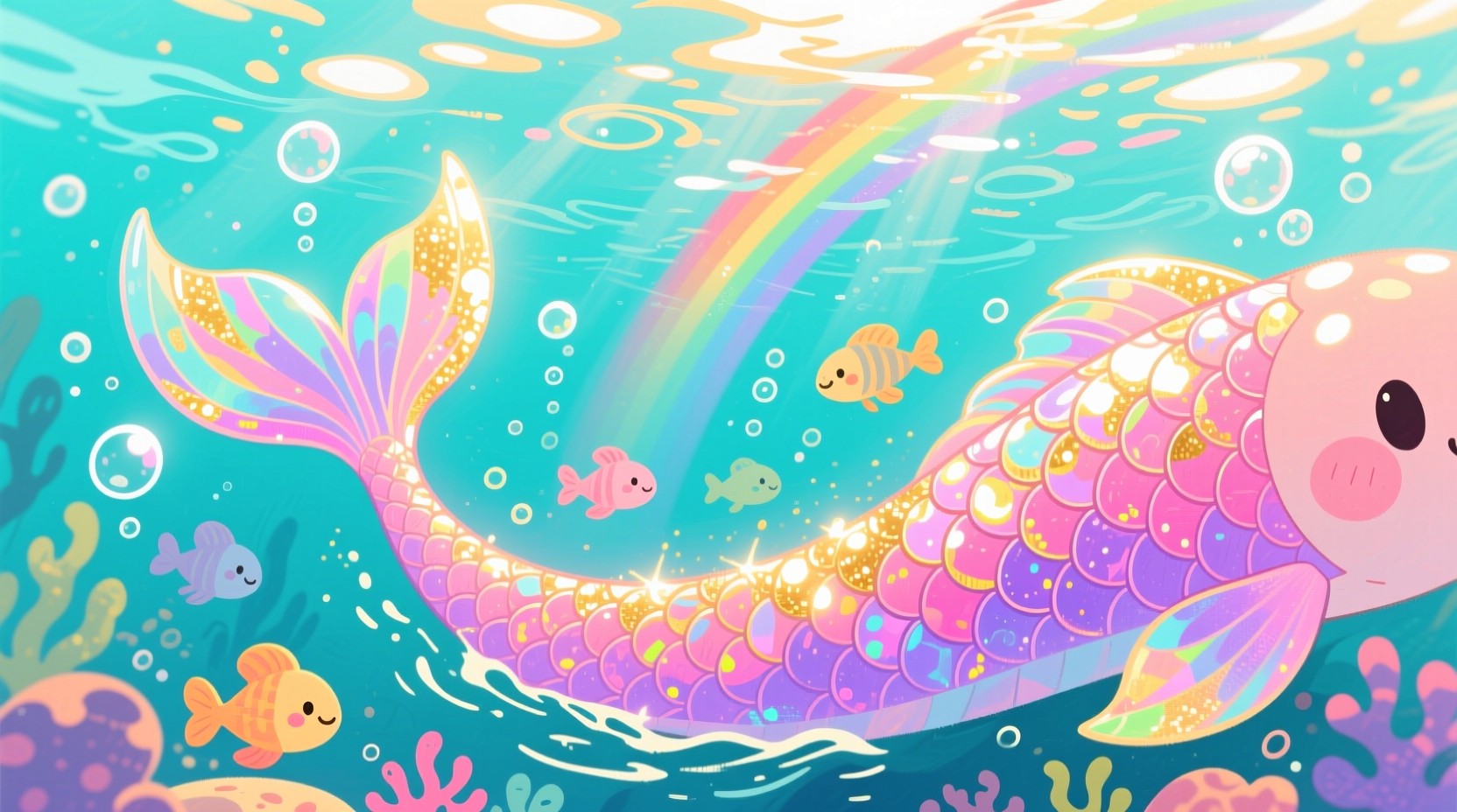 Free Magical Mermaid Tail Image - Mermaid, Underwater, Fantasy ...