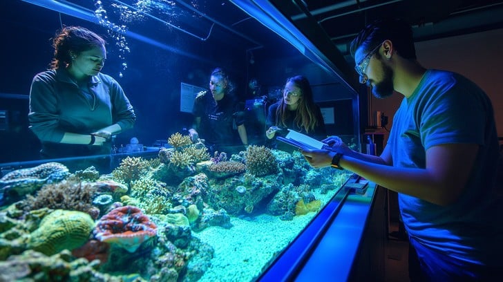 Free Aquarium Research Study Image - Aquarium, Researchers, Coral ...