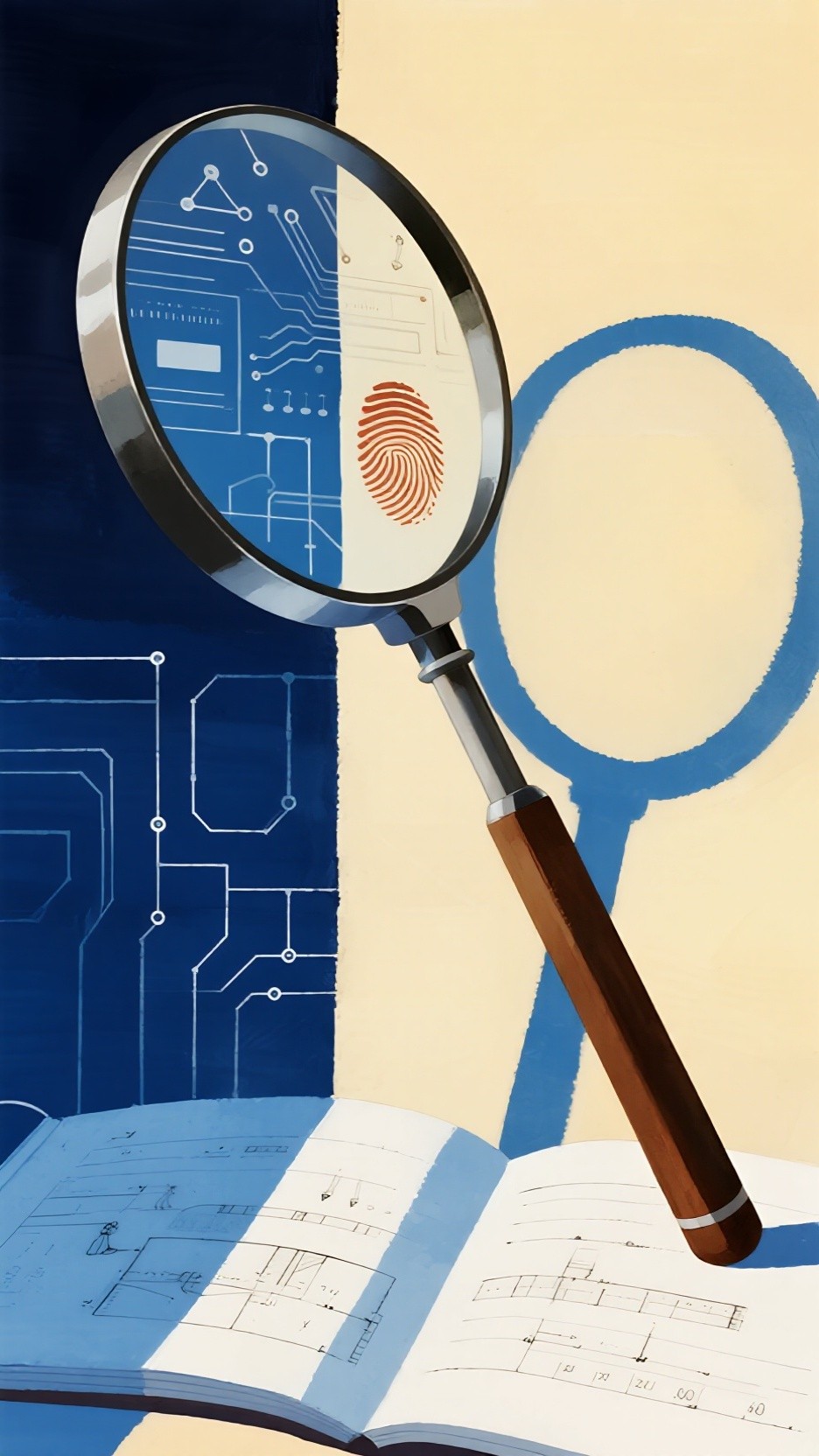 Free Forensic Discovery Lens Image - Magnifying, Fingerprint ...