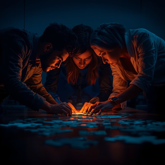 Free Illuminated problem solving Image - Collaboration, Problem-solving ...