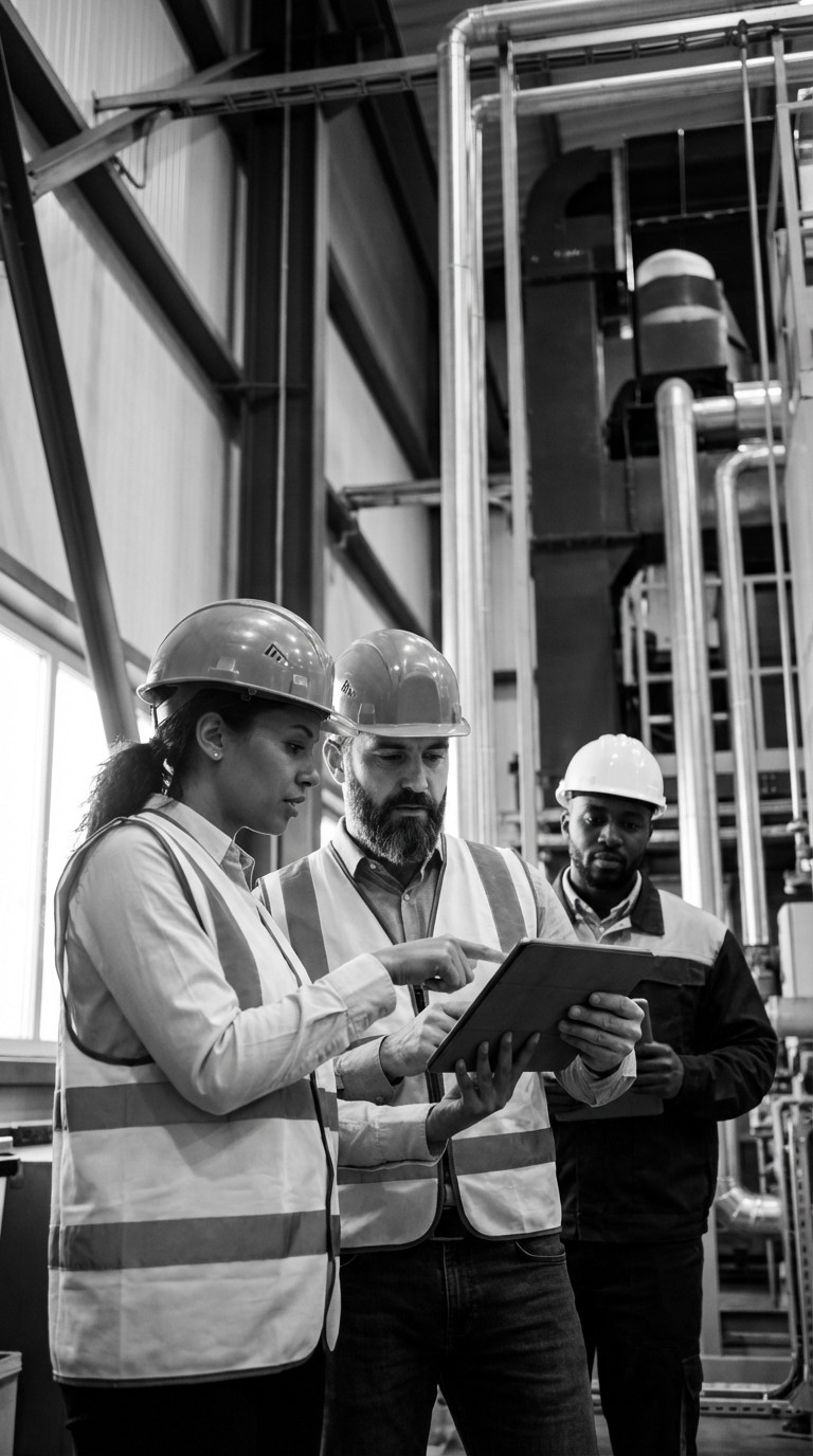 Free Engineering Team Collaboration Photo Industrial Engineering