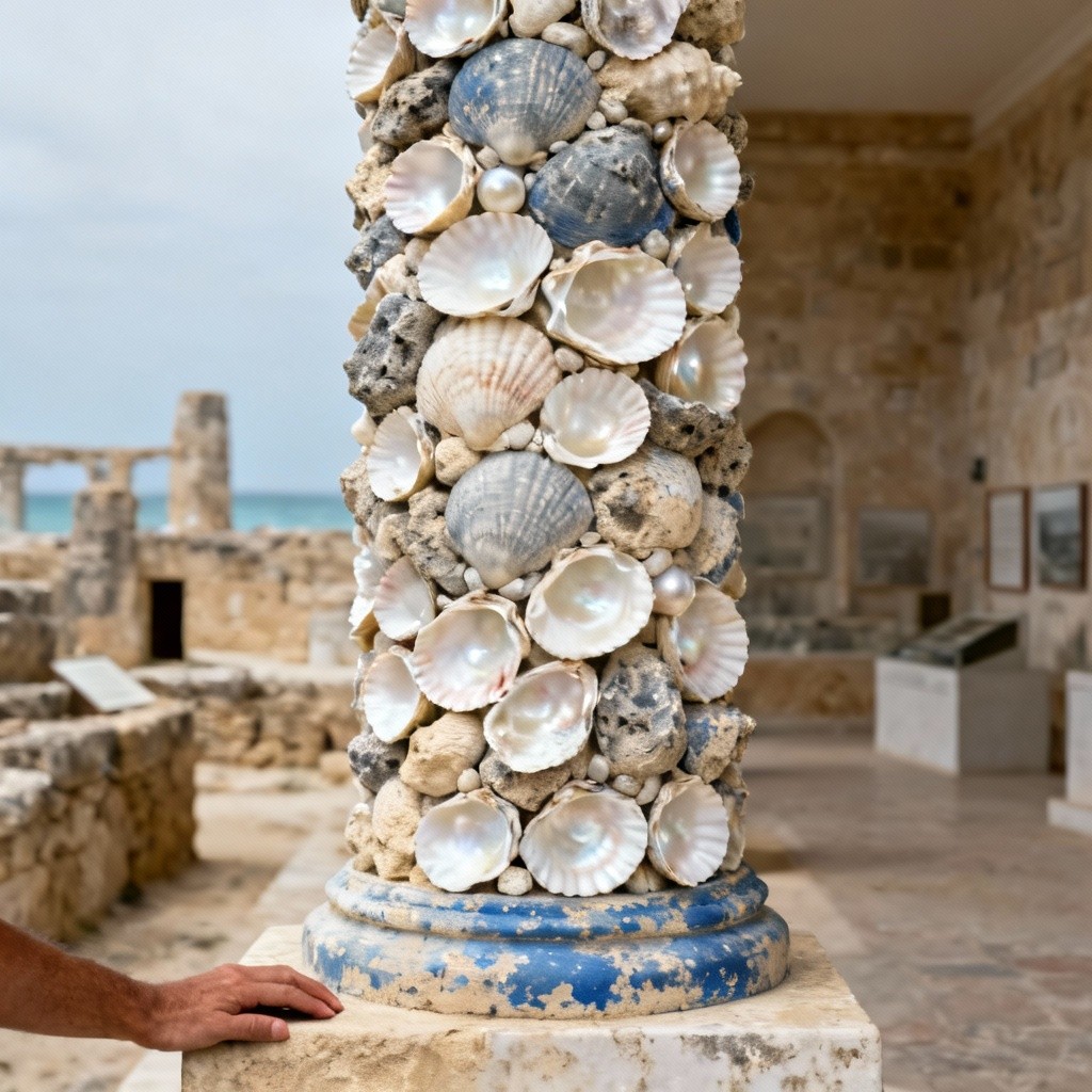 Free Seashell Column Architecture Photo - Seashell, Column ...