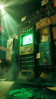 Free Vintage Security Mainframe Image - Mainframe, Computer, Monitor ...
