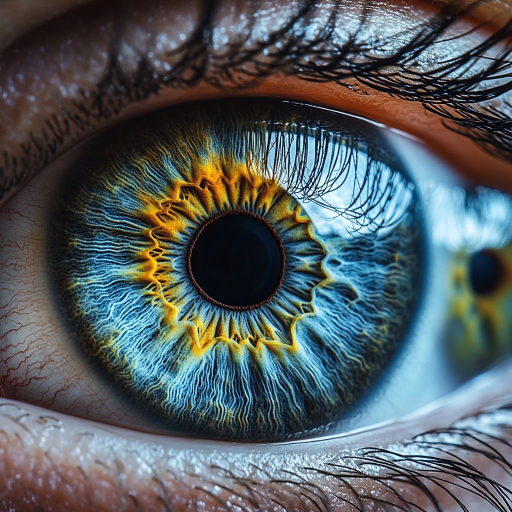 Free Vivid human iris Image - Eye, Iris, Blue | Download at StockCake