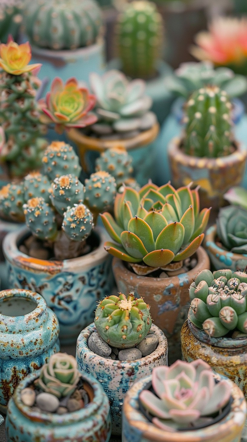 Free Succulent Collection Display Image - Succulents, Cacti, Plants ...