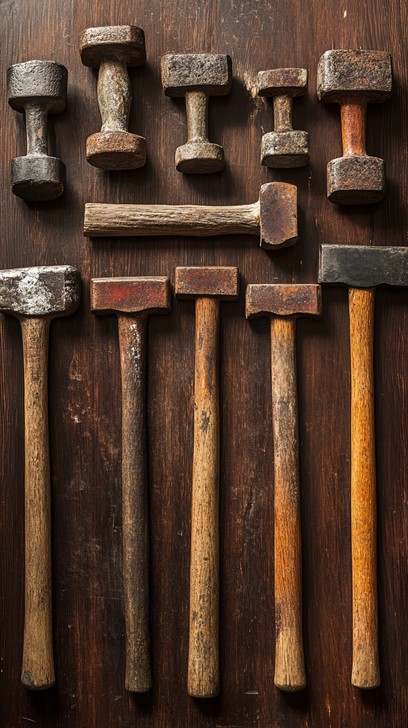 Free Vintage hammer collection Image - Vintage, Tools, Hammers ...