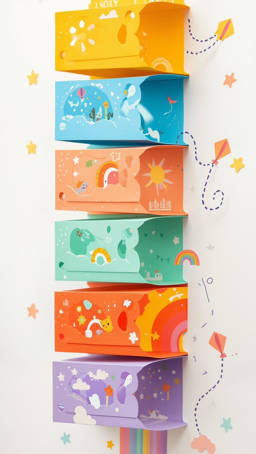 Free Colorful Paper Adventure Image - Whimsical, Illustration ...