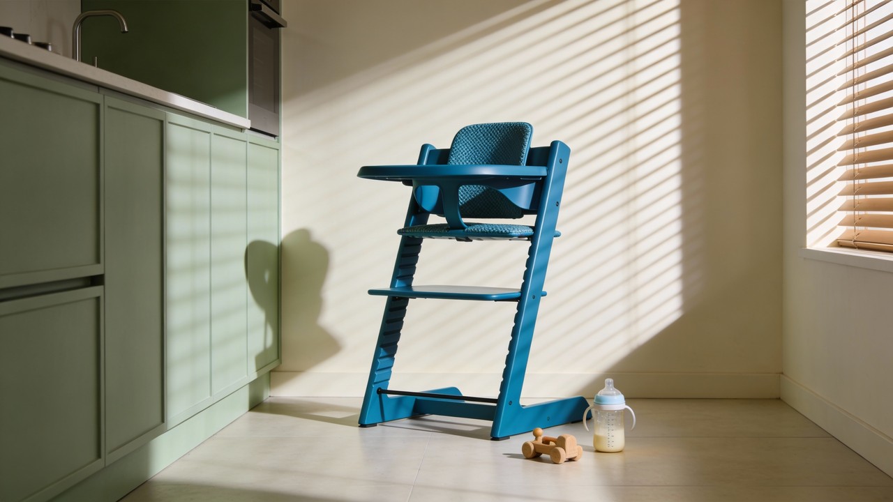 Free Modern Kitchen Highchair Image - Highchair, Blue, Kitchen ...
